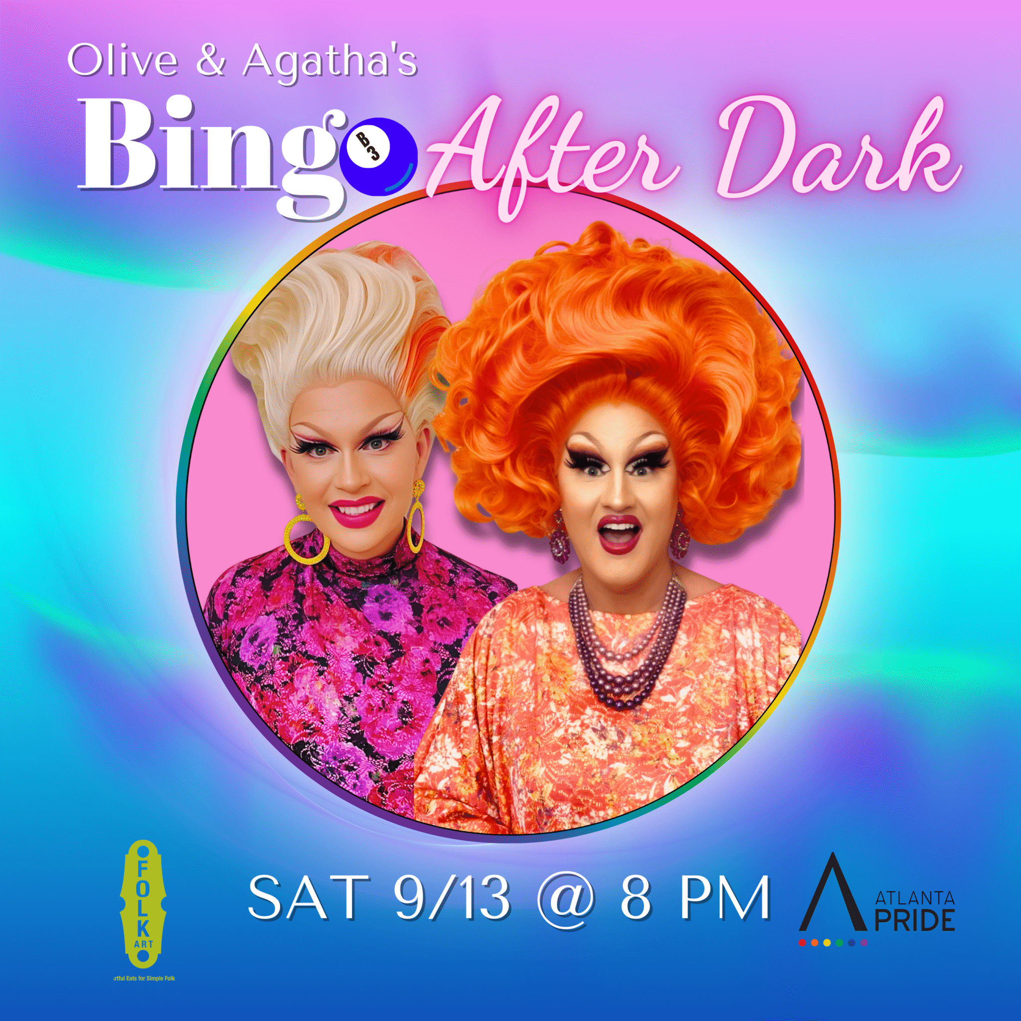 Olive & Agatha - BINGO After Dark - Atlanta Pride
